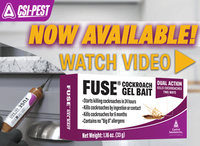 Introducing FUSE® Cockroach Gel Bait - Dual Action Control That Lasts!